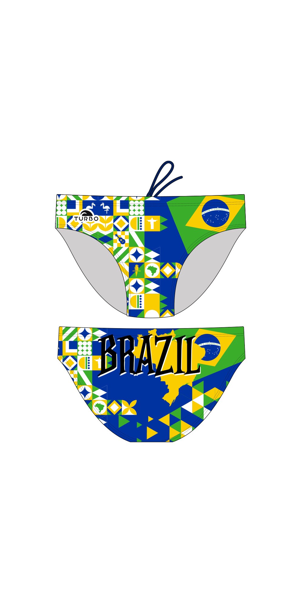 Maillot Water-Polo Homme Brazil 22