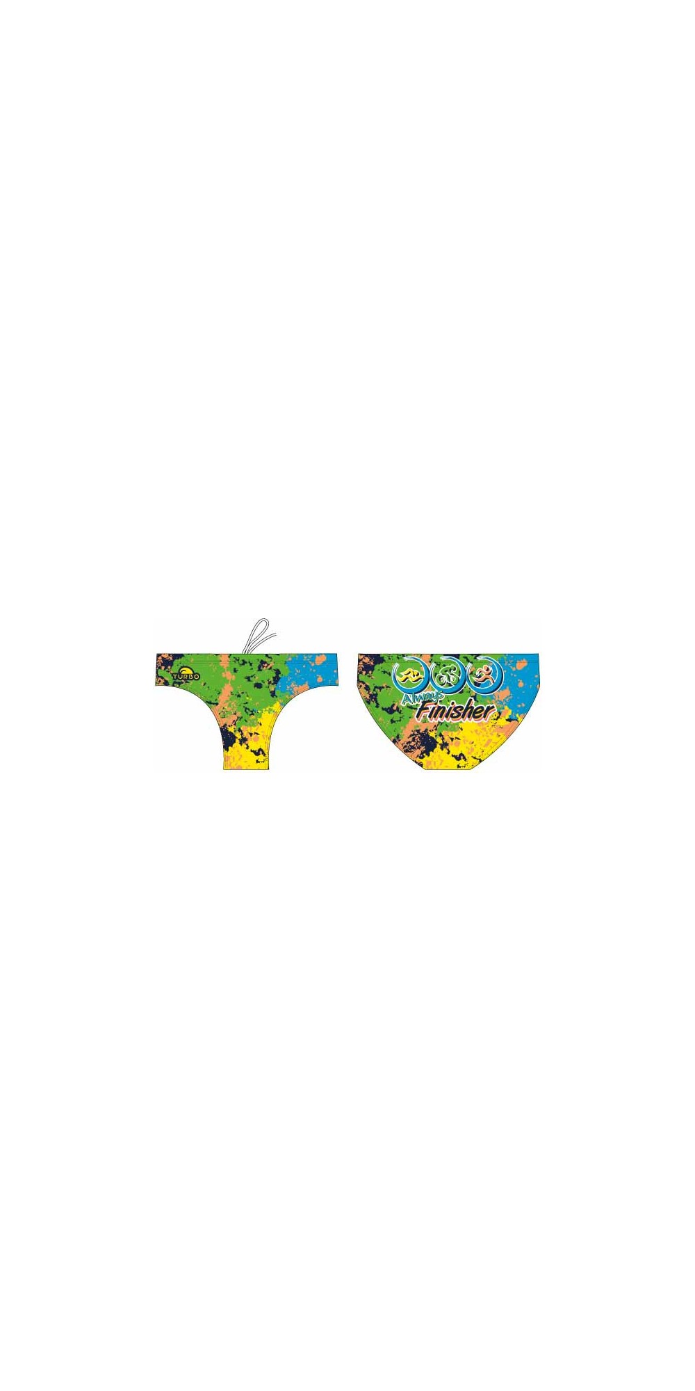 Maillot Natation Homme Turbo Always Finisher